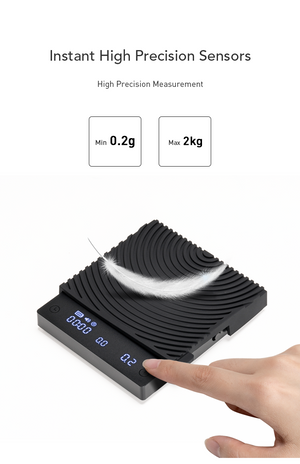 TIMEMORE Coffee Scale with Timer Basic Mini Black – Timemore